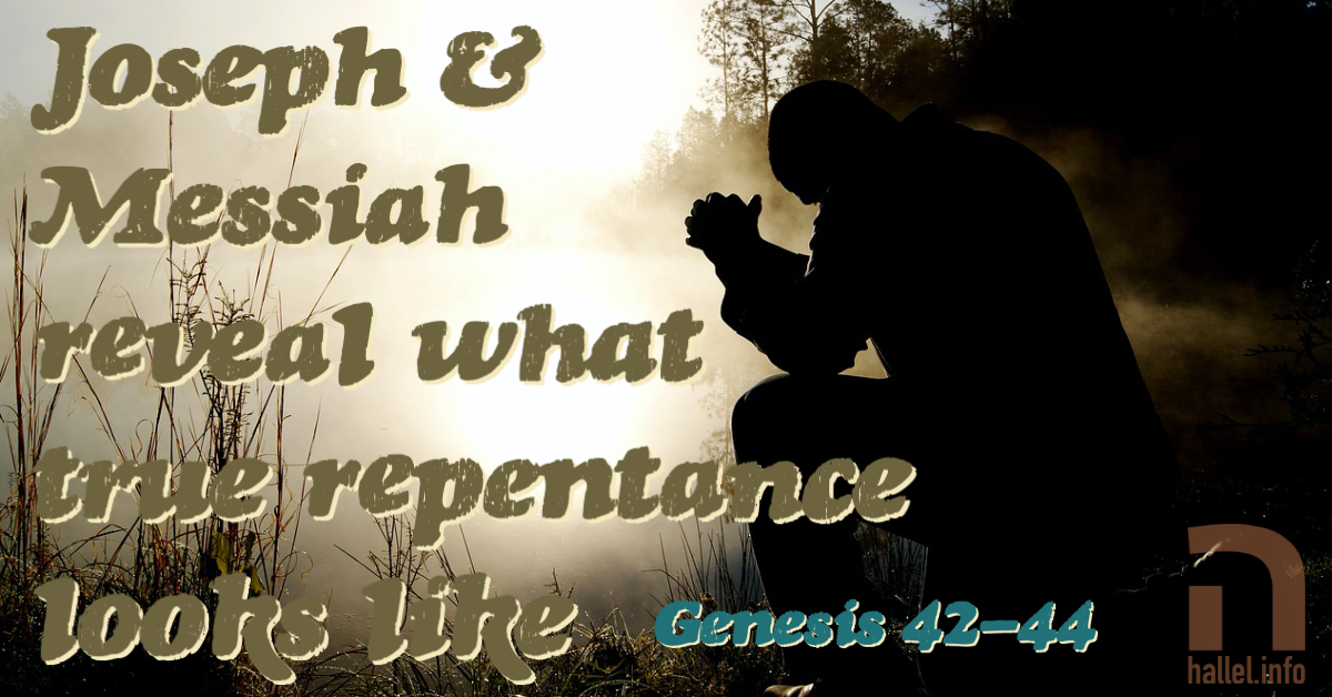Joseph & Messiah reveal what true repentance looks like (Genesis 42–44 ...