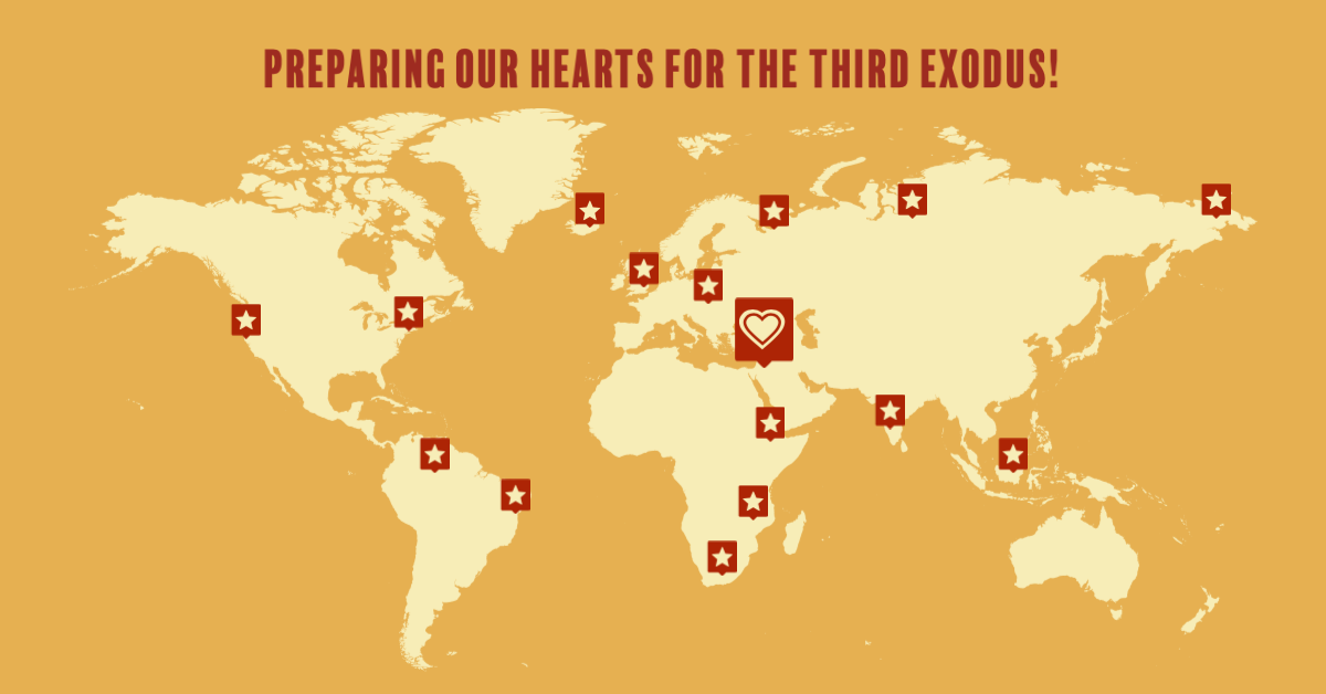 Preparing our hearts for the Third Exodus – Hallel Fellowship