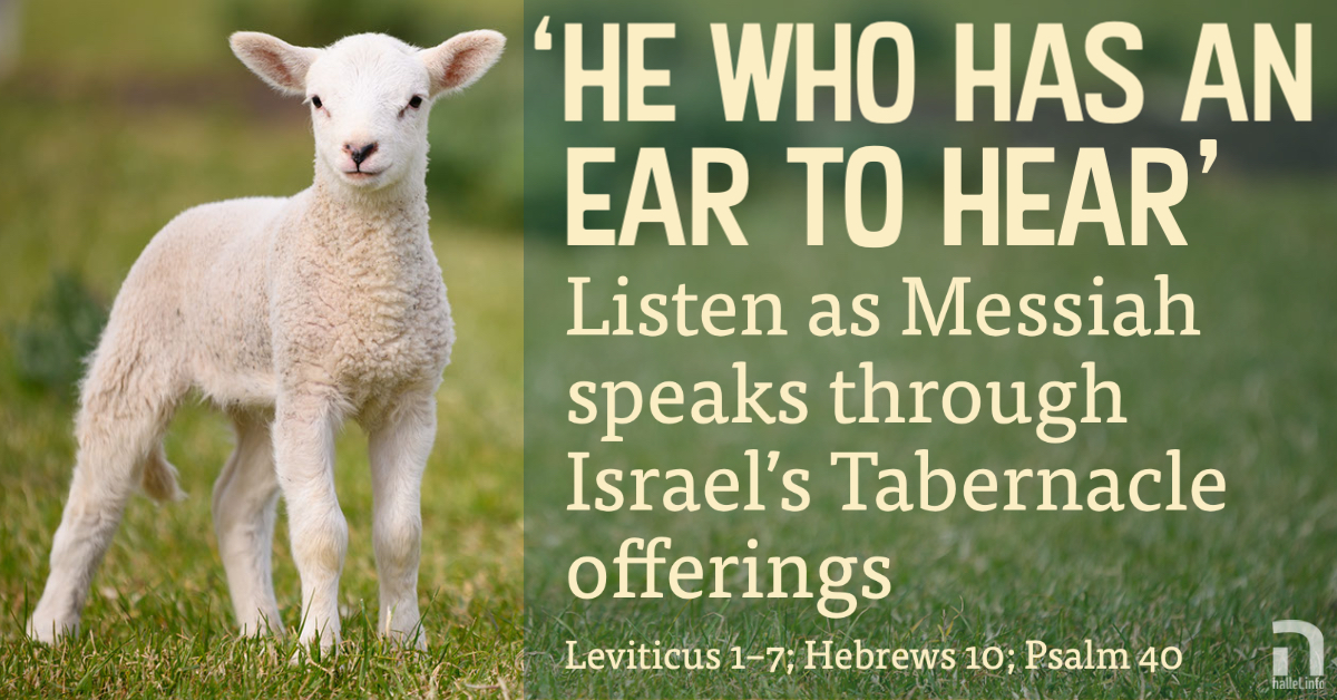 ‘He who has an ear to hear’: Listen as Messiah speaks through Israel’s ...