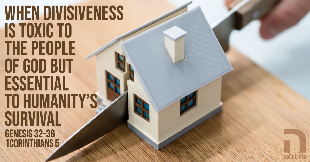 When divisiveness is toxic to the people of God but essential to ...